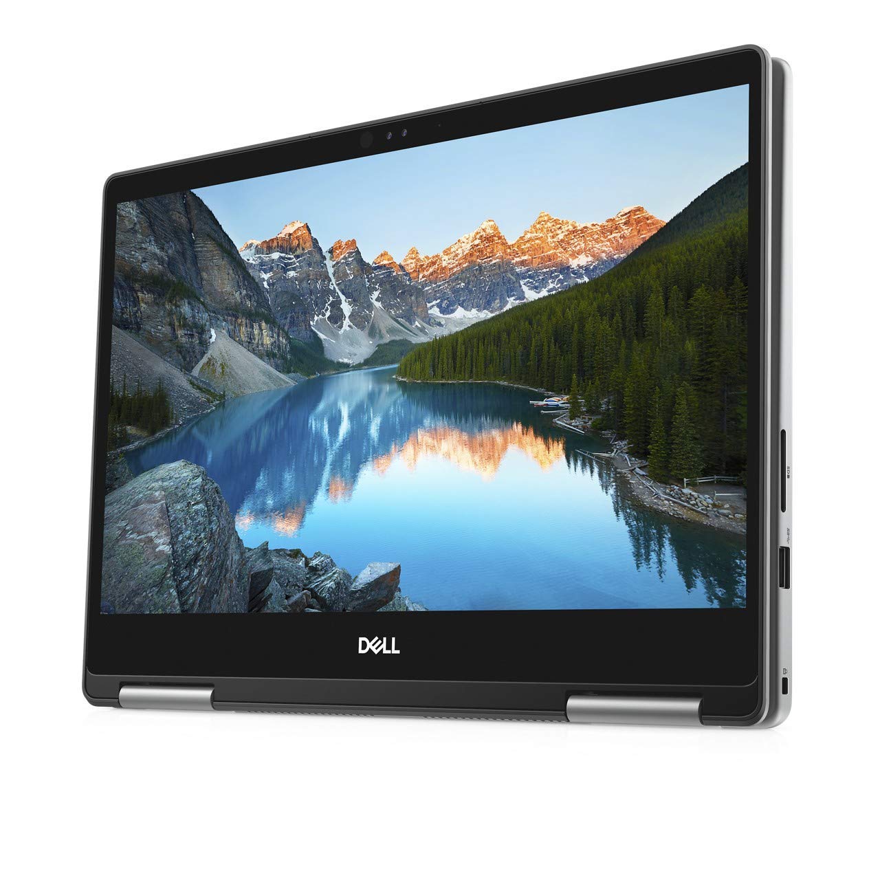 Dell Inspiron 13 7373 13.3-Inch 256GB SSD Core i7 2-in-1 Touch-Screen Laptop (16GB RAM, Intel Core i7-8550U, Windows 10 Home) I7373-7227GRY - Era Gray