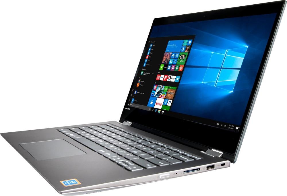 Lenovo IdeaPad 2 in 1-14 81CW - 14" HD Touch - Pentium 4415U - 4GB - 500GB HDD - Black