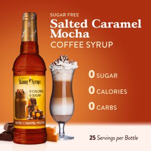 Jordan's Sugar Free Caramel Mocha Coffee Syrup, 25.4 oz - Keto Friendly, For Drinks & Food