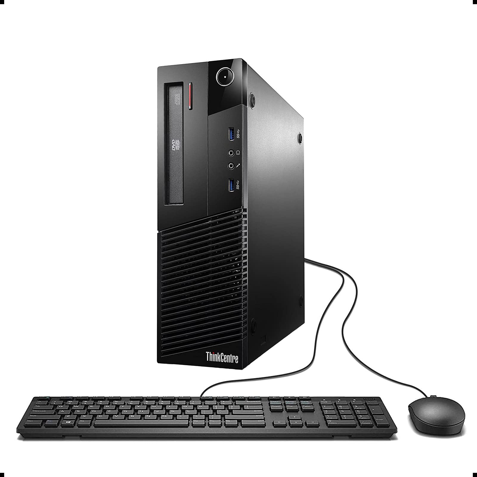 Lenovo ThinkCentre M93P Small Form Business High Performance Desktop Computer PC - Intel Core I5-4570 3.2G,16G RAM DDR3,3TB,DVD-ROM,WIFI, Windows 10 Professional (Renewed)