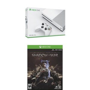 xbox one s 500gb console - shadow of war bundle