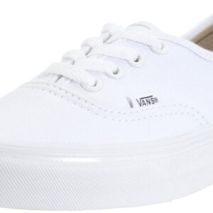 Vans Unisex Authentic True White Canvas VN000EE3W00 Mens 4.5, Womens 6