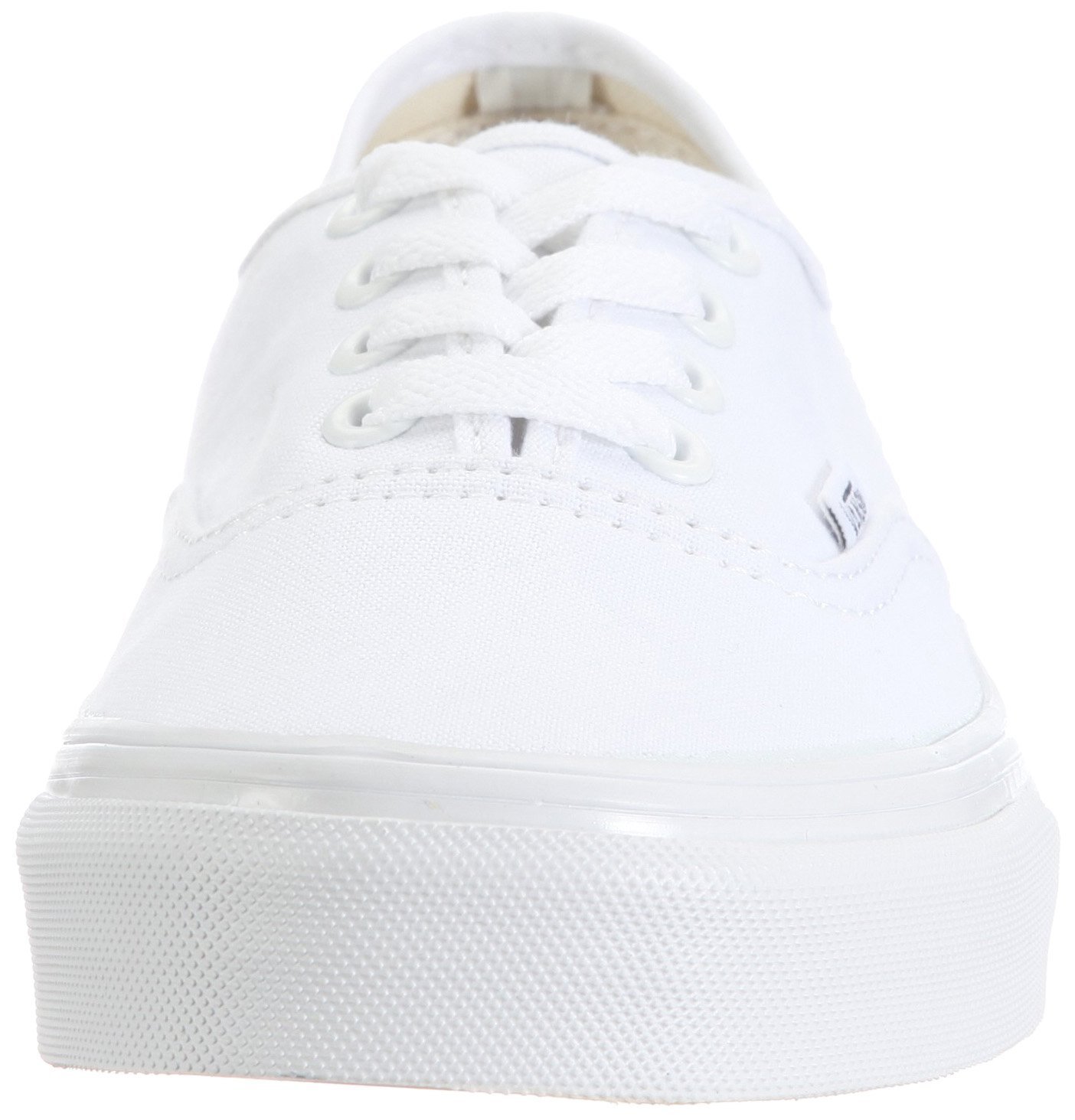 Vans Unisex Authentic True White Canvas VN000EE3W00 Mens 4.5, Womens 6