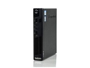 lenovo thinkcentre m72e tiny business high performance desktop computer (intel core i3 3220t 2.6ghz, 8gb ram ddr3, 500gb hdd, dvd, wifi, bluetooth 4.0, windows 10 professional) (renewed)