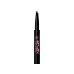 soap & glory archery 2-in-1 sculpting eyebrow crayon & setting gel, blonde - double ended eyebrow liner with brush + eyebrow pencil - brow gel for all day brow sculpt (1 count)