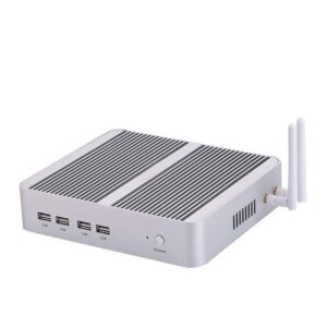 PARTAKER Mini PC Intel i3 8145U/8140U 8th Gen CPU, Powerful Mini Desktop Computer, Fanless Nettop with 32GB DDR4 Ram, 240GB SSD, 4K 4096x2304, HD Port, LAN, VGA, 4xUSB 3.0, Windows 10 Pro