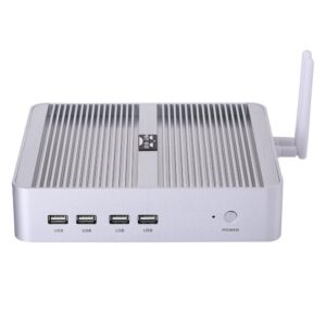 PARTAKER Mini PC Intel i3 8145U/8140U 8th Gen CPU, Powerful Mini Desktop Computer, Fanless Nettop with 32GB DDR4 Ram, 240GB SSD, 4K 4096x2304, HD Port, LAN, VGA, 4xUSB 3.0, Windows 10 Pro