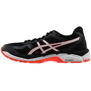 asics women's gel-glyde, black/white/coral, 8.5