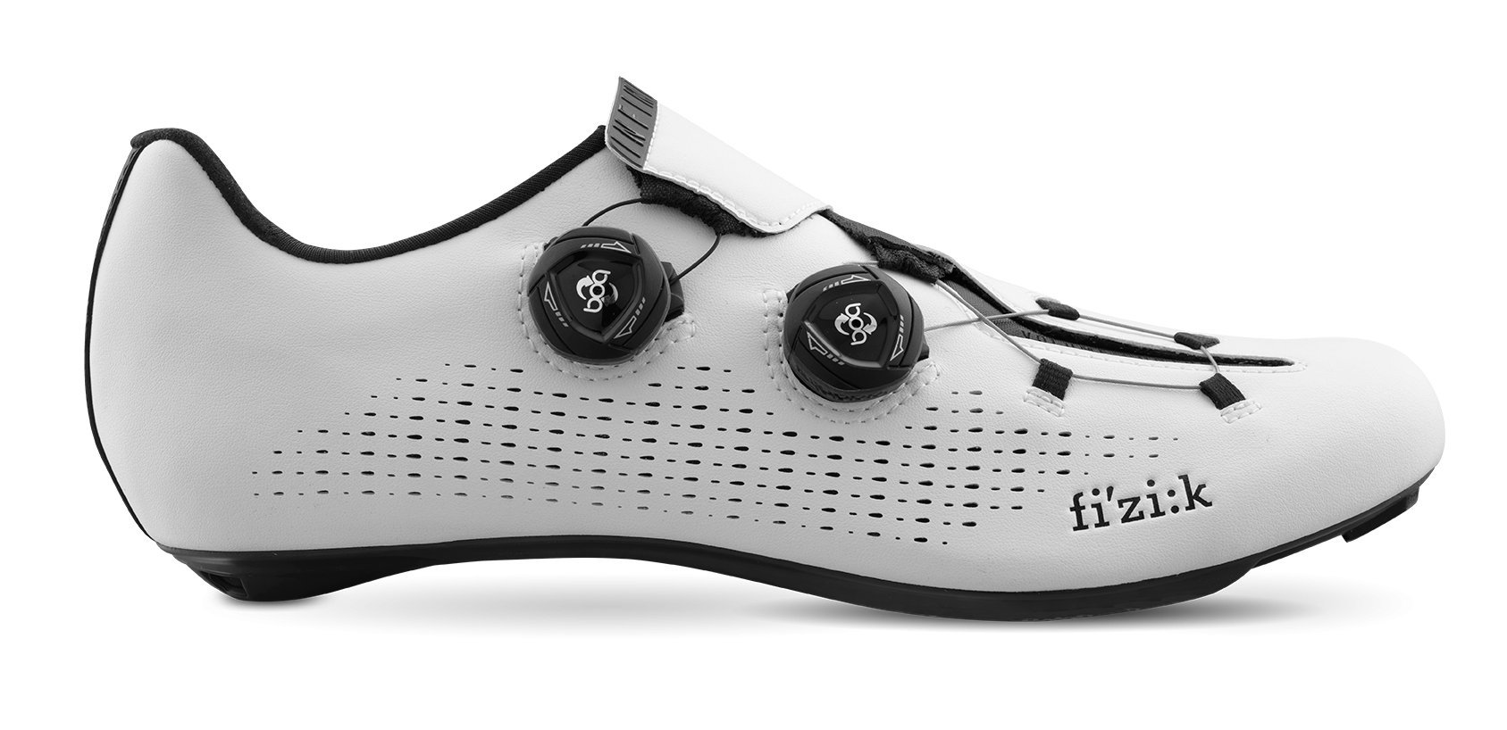 Fizik R1 INFINITO Shoes, White/Black, Size 45