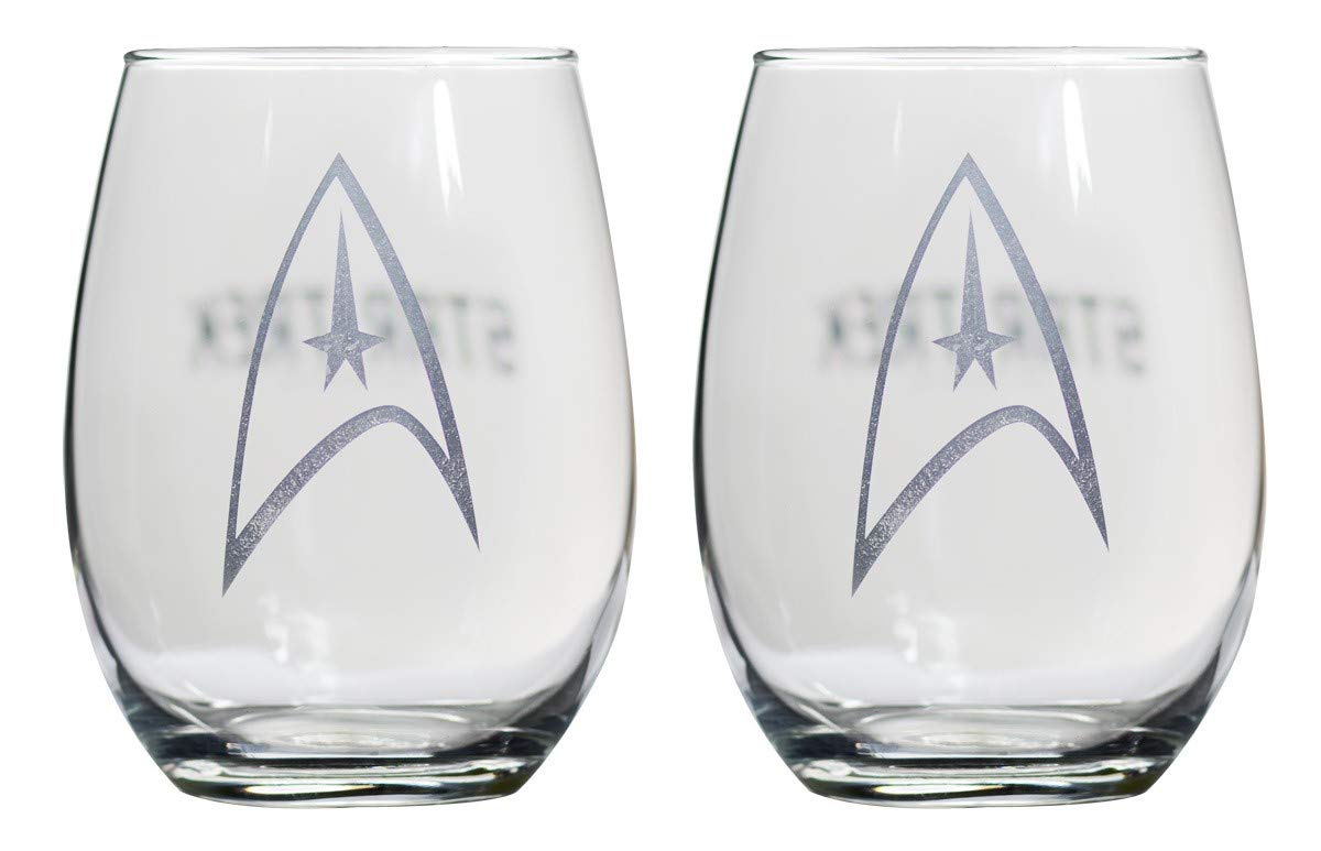 Star Trek Collectible Wine Glass Set