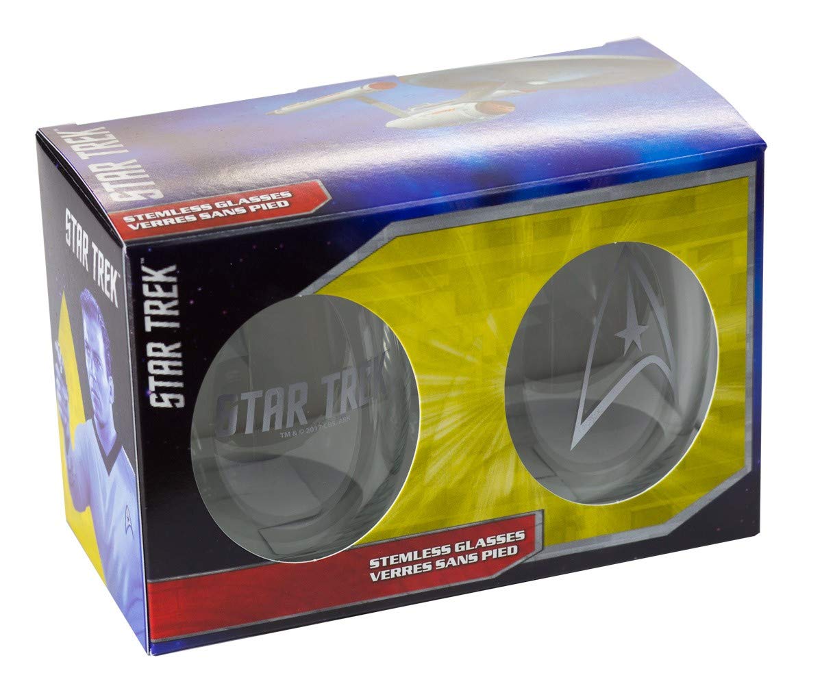 Star Trek Collectible Wine Glass Set