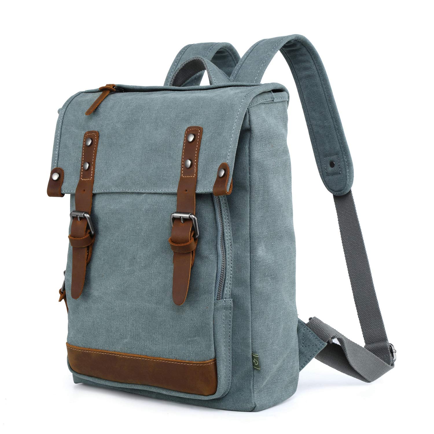 TSD Brand Discovery Canvas Backpack (Teal)