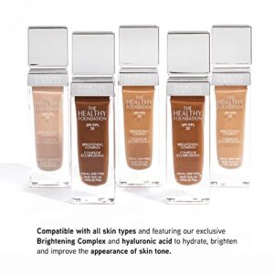 Physicians Formula The Healthy Foundation LN3 | Hydrating Liquid, Natural Finish, SPF 20 | Dermatologist Tested, Clinicially Tested