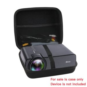 Hermitshell Hard Travel Case Fits Ragu Z400 1600 Lumens Mini Portable Projector