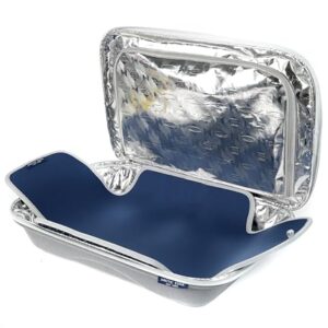 Arctic Zone Deluxe Hot/Cold Insulated Food Carrier, Navy Large