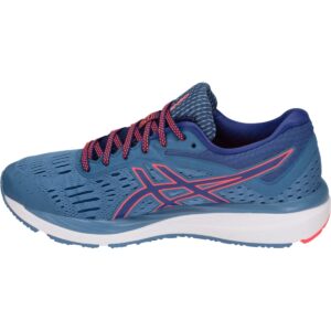 asics women's gel-cumulus 20 running shoes, 7.5, azure/blue print