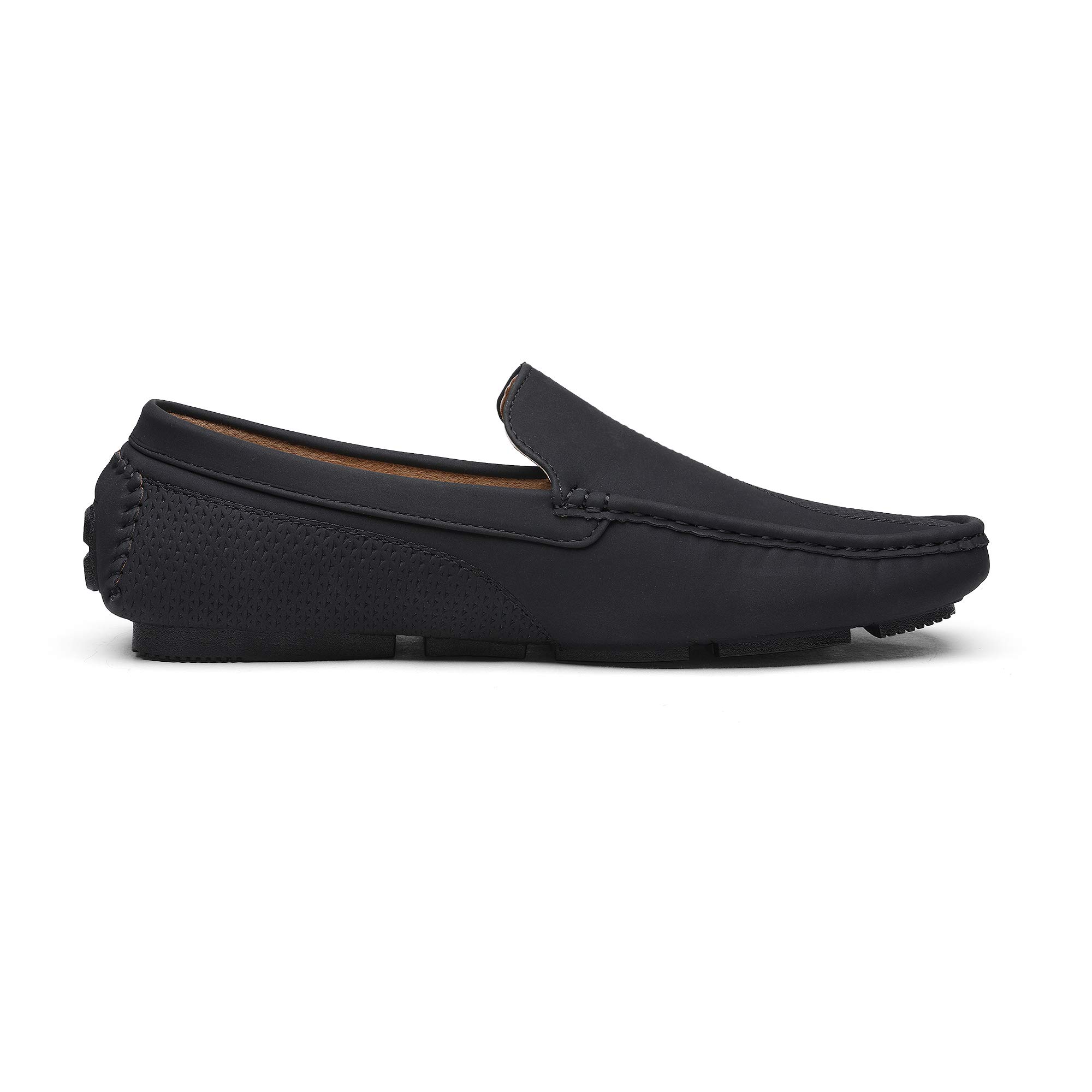 Bruno Marc Mens Penny Loafers Moccasins Shoes, Black -13 (3251314)