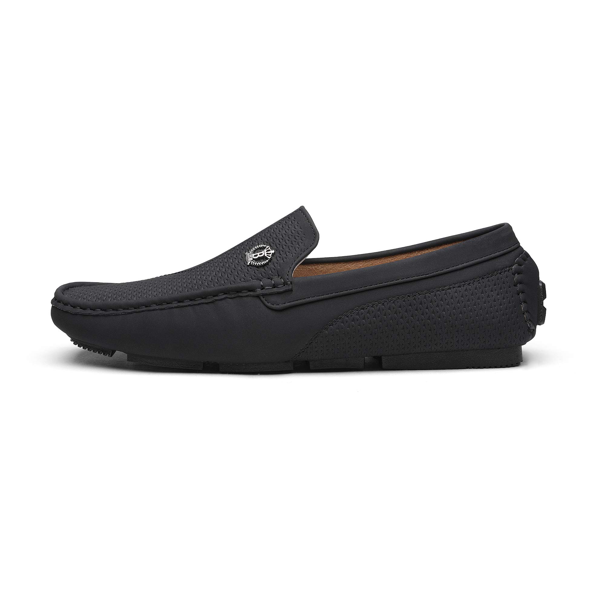 Bruno Marc Mens Penny Loafers Moccasins Shoes, Black -13 (3251314)