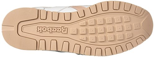 Reebok Women's Classic Harman Run Walking Shoe, White/Bare Beige/Pale, 10