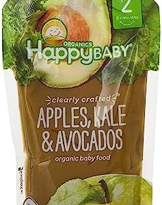 Happy Baby Apple Kale Avocado, 4 Oz Pouch