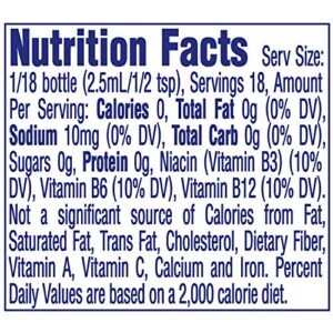 Crystal Light Sugar-Free Zero Calorie Liquid Water Enhancer with Caffeine - Tropical Paradise Punch Water Flavor Drink Mix (1.62 fl oz Bottle)