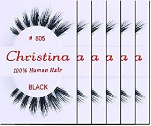 christina eyelashes 805 (6 pack)