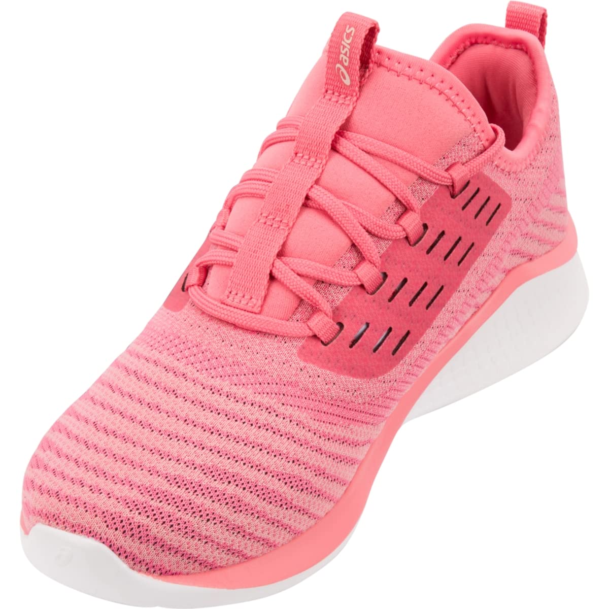 ASICS Women's Fuzetora Twist Running Shoe, Peach Petal/Frosted Rose - 7.5