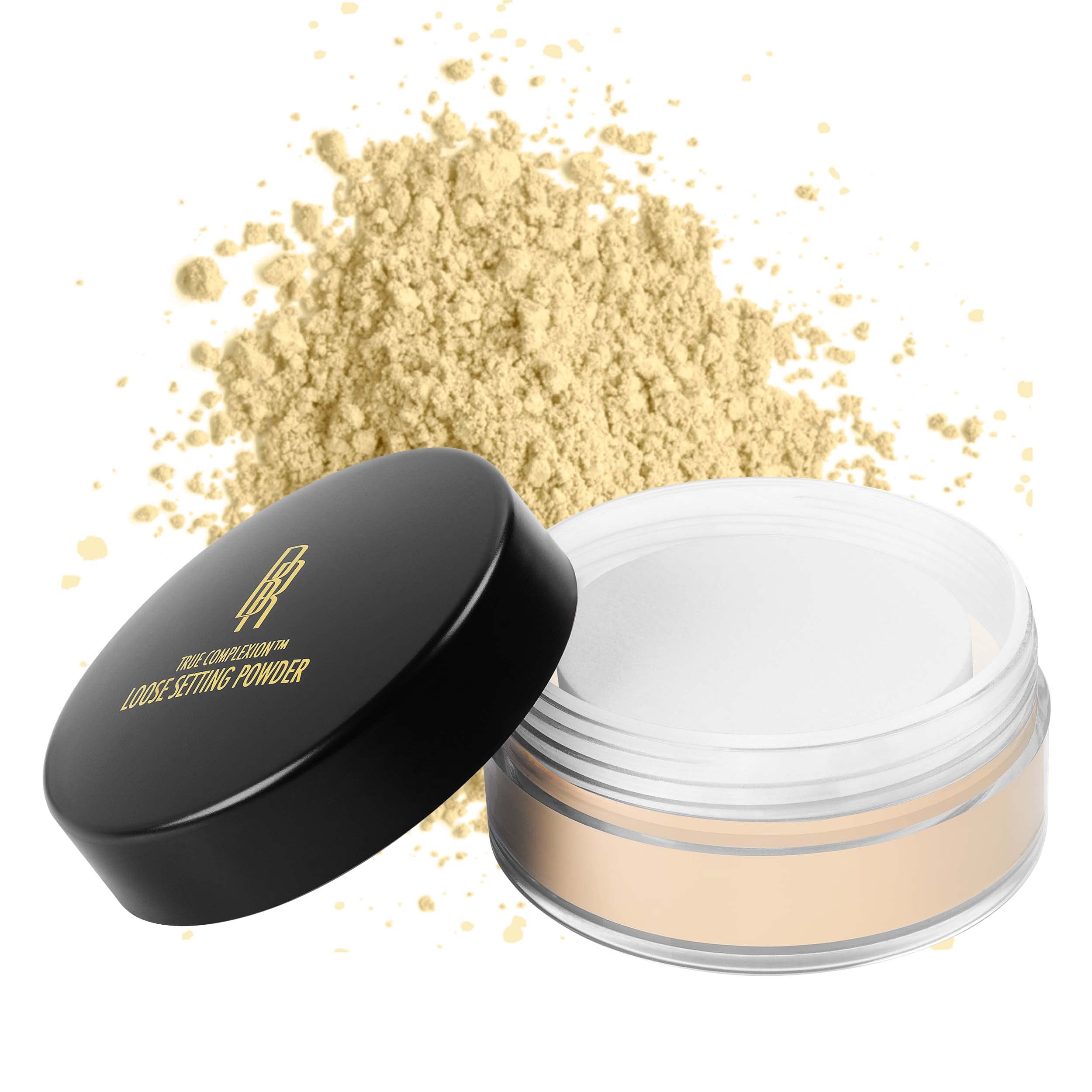 Black Radiance True Complexion Loose Setting Powder, Banana, 0.64 Ounce