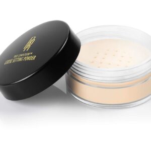 Black Radiance True Complexion Loose Setting Powder, Banana, 0.64 Ounce