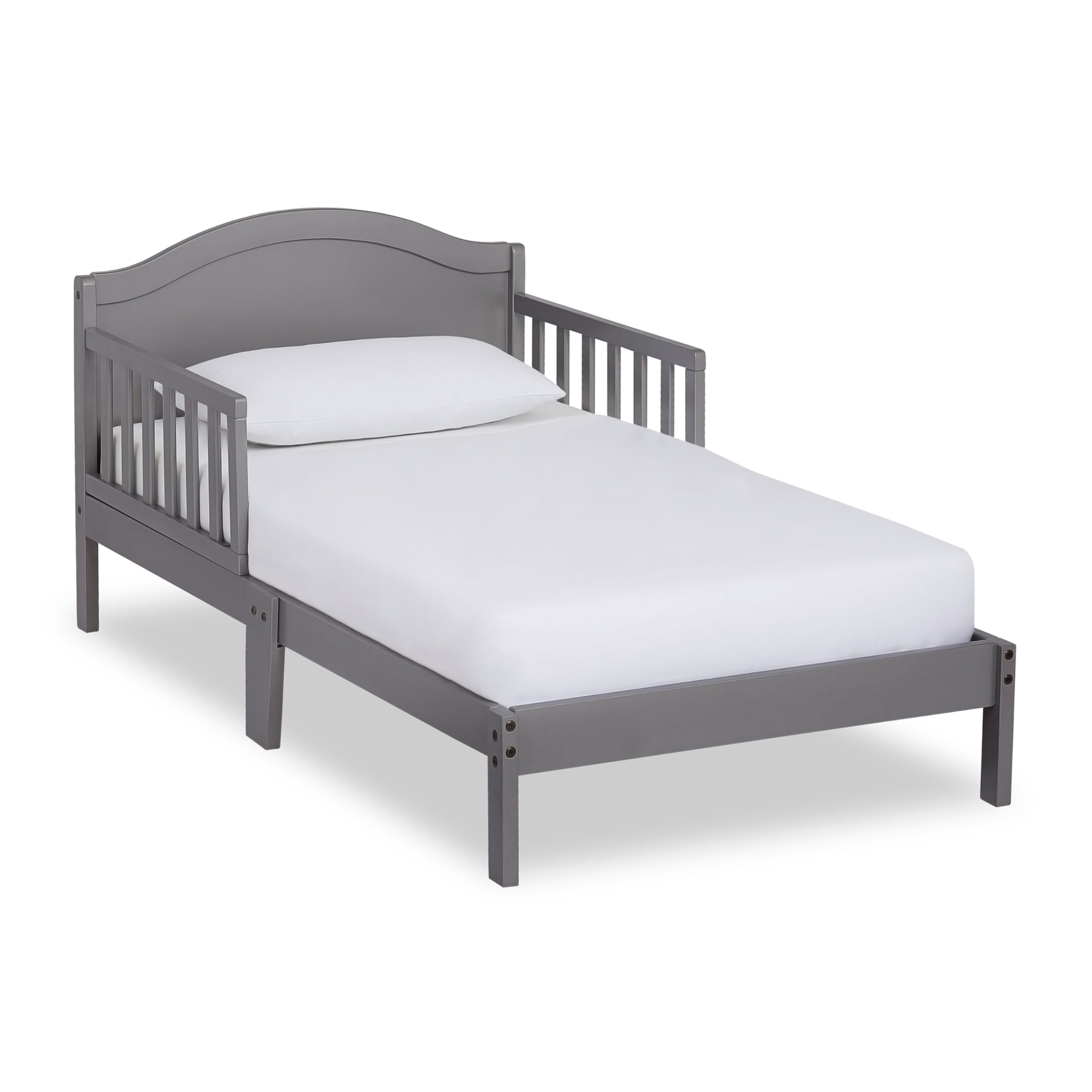 Dream On Me Sydney Toddler Bed in Steel Grey, Greenguard Gold Certified