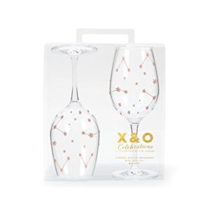 X&O Paper Goods QWG-20864 Double Wine, Odyssey