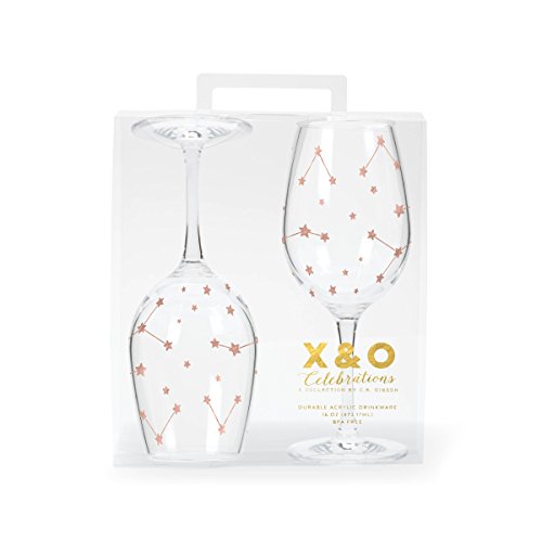 X&O Paper Goods QWG-20864 Double Wine, Odyssey