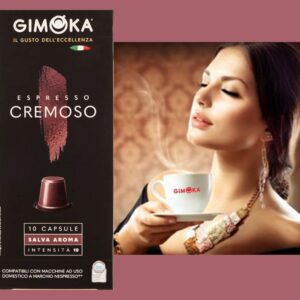 Gimoka 100 pack Coffee Capsule Compatible with the Nespresso OriginaLine Machine Variety pack