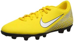 nike vapor 12 club njr fg/mg mens soccer-shoes ao3129-710_10.5 - amarillo/white-black