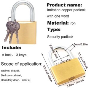 Arlai 4" Stainless Steel Latch Lock Padlock hasp Set, with Screws and Padlock, Your Own Fence Locks gate Lock, for shed Locks with Keys Lock hasp Set