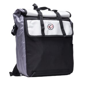 Case-It Laptop Backpack 2.0 with Hide-Away Binder Holder, Fits 13 Inch and Some 15 Inch Laptops, Black (BKP-202-BLK)