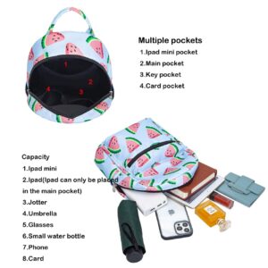 Cute 10 inch mini pack bag backpack for grils children and adult (watermelon)