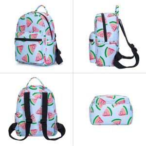 Cute 10 inch mini pack bag backpack for grils children and adult (watermelon)