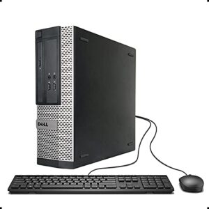 dell 3020 sff business desktop computer, intel quad-core i5-4570 3.20ghz, 8gb ram, 2tb hdd, dvd, usb 3.0, windows 10 professional (renewed)