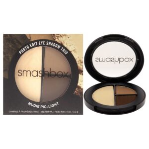 smashbox photo edit eye shadow trio - light eye shadow women 0.11 oz