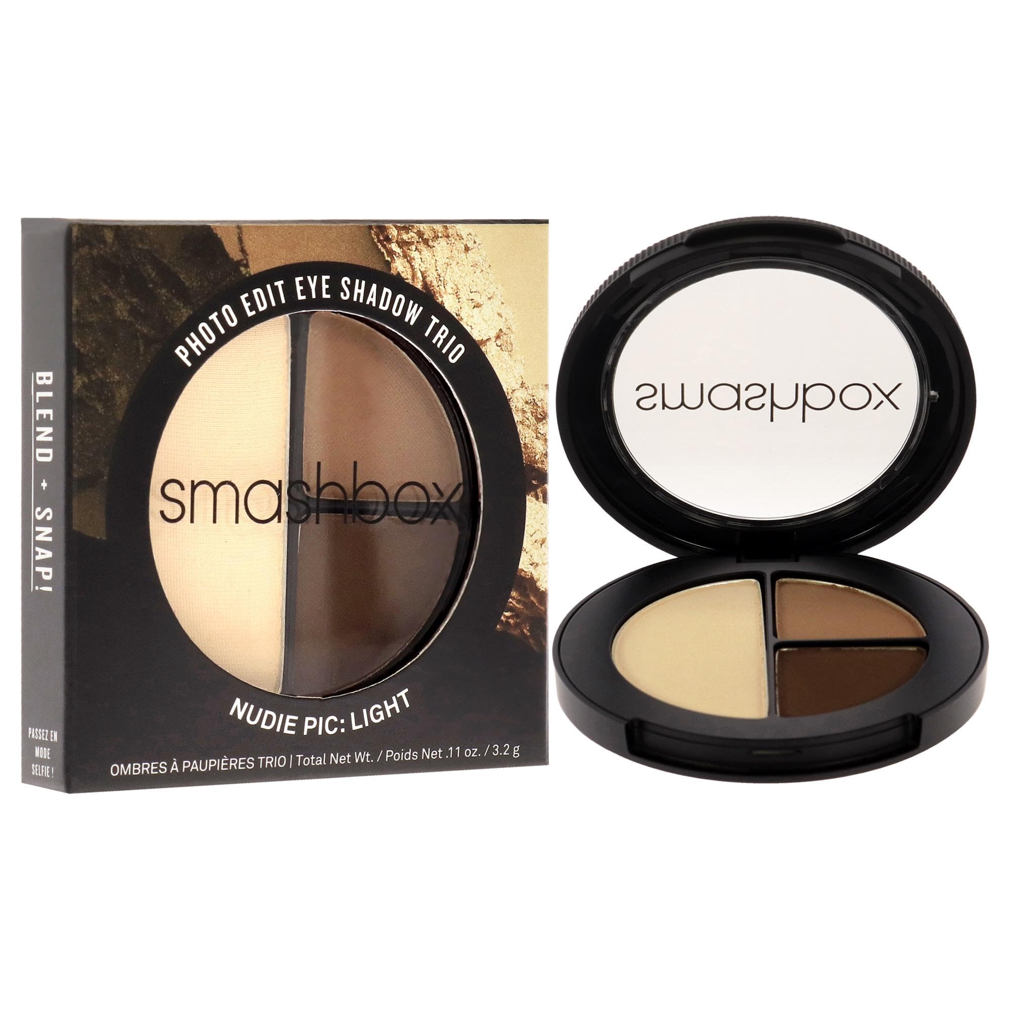 SmashBox Photo Edit Eye Shadow Trio - Light Eye Shadow Women 0.11 oz