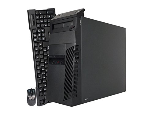 Lenovo ThinkCentre M92P High Performance Business Desktop Tower Computer, Intel Core i5-3470 up to 3.6GHz, 16GB DDR3, 2TB HDD, DVD, VGA, WIFI, USB 3.0, Windows 10 Professional (Renewed)