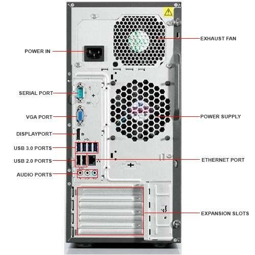 Lenovo ThinkCentre M92P High Performance Business Desktop Tower Computer, Intel Core i5-3470 up to 3.6GHz, 16GB DDR3, 2TB HDD, DVD, VGA, WIFI, USB 3.0, Windows 10 Professional (Renewed)