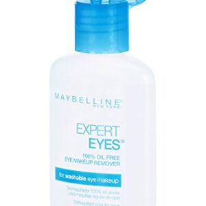 Maybelline New York Expert Eyes Oil-free Eye Makeup Remover, 2 Count