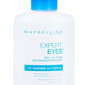 Maybelline New York Expert Eyes Oil-free Eye Makeup Remover, 2 Count