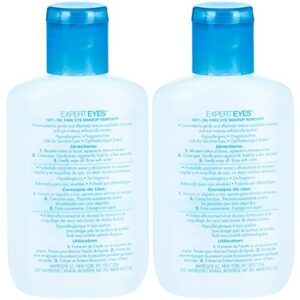 Maybelline New York Expert Eyes Oil-free Eye Makeup Remover, 2 Count