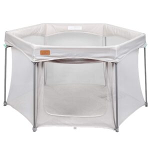 Venture All Stars Joy Baby playpen, Foldable and Compact, Fitted Floor mat, Strong and Durable Play Pen