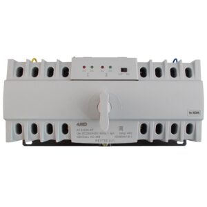 4pro ats-63a-4p automatic changeover transfer switch, 4 pole, 63a, 120/208v, 50/60hz, 2-3 phase