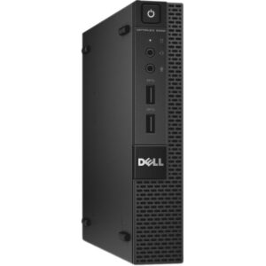 fast dell optiplex 3020 micro desktop computer ultra small tiny pc (intel quad core i5-4590t, 8gb ram, 128gb ssd, wifi, hdmi) windows 10 pro (renewed)