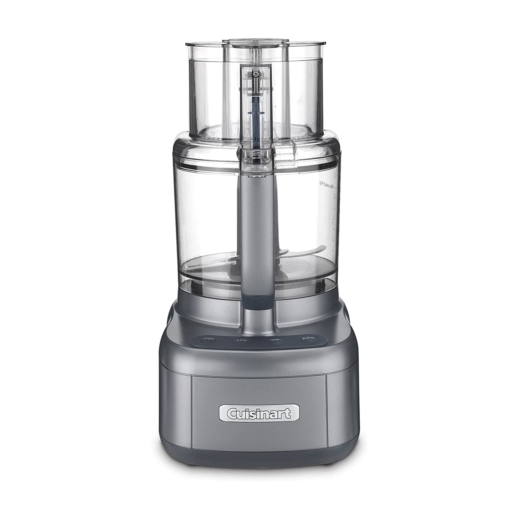 Cuisinart FP-11GMFR Food Processor, Gunmetal (Renewed)